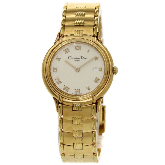 Dior | Accessories | Christian Dior 48276 Watch Gpgp Ladys | Poshmark